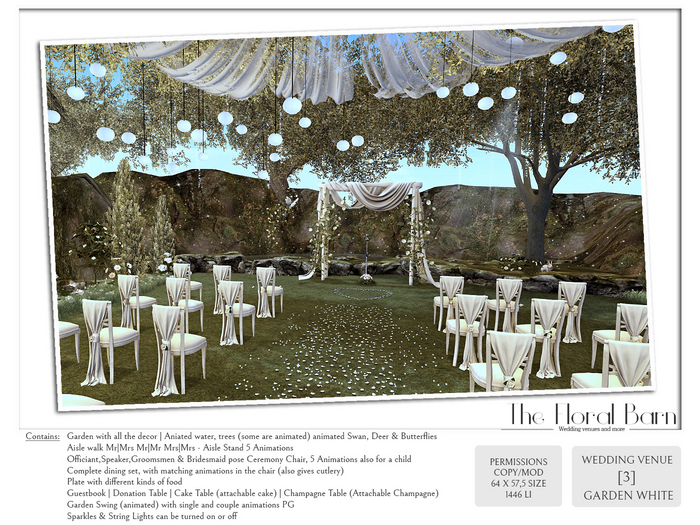 Second Life Marketplace - Wedding Venue|Landscape|Marriage|Bridal